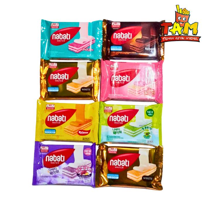 Jual Nabati Wafer 2000 All Varian Rasa / Richeese, Richoco, Strawberry ...