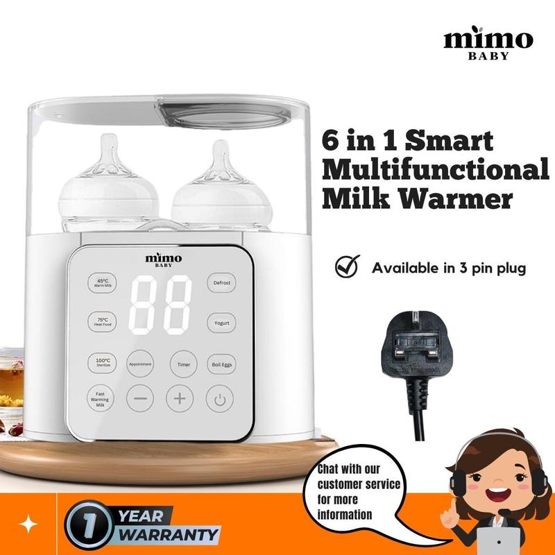 Mimo baby 6 in 1 Smart LED Touch Screen Multifunctional Milk - TikTok ...