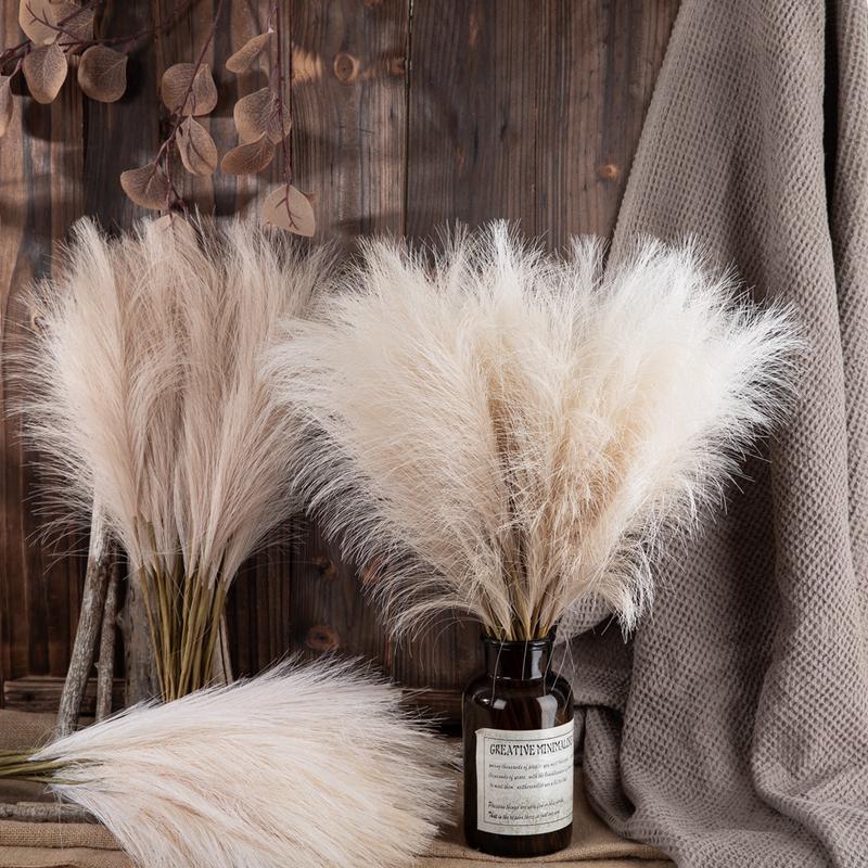 Ins wind simulation reed fur reed grass artificial pampas grass ...