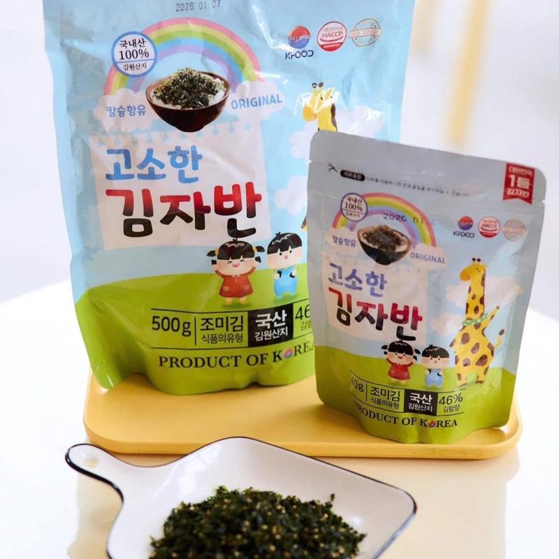 Rong biển tăng cao Busan Hàn Quốc. Rong biển ăn liền trộn cơ - TikTok ...