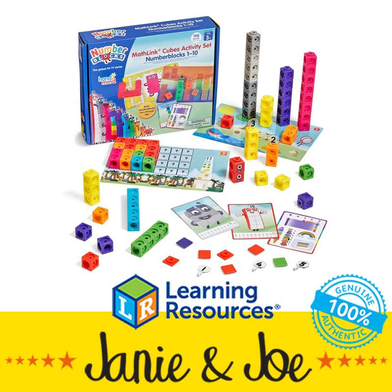 hand2mind Numberblocks MathLink Cubes 1-10 Activity Set Toys - TikTok ...