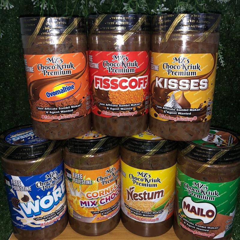 ChocoKriuk Premium Bertopping 1 UNIT 1 BOTOL SAHAJA Minzatiy - TikTok ...