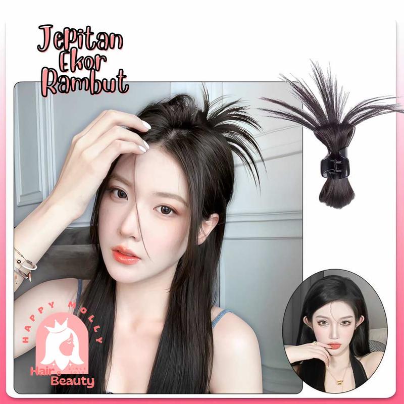1 Pcs Hair Clip Ponytail Wig - Rambut Kuncir Ekor Kuda Fashion - Shop ...