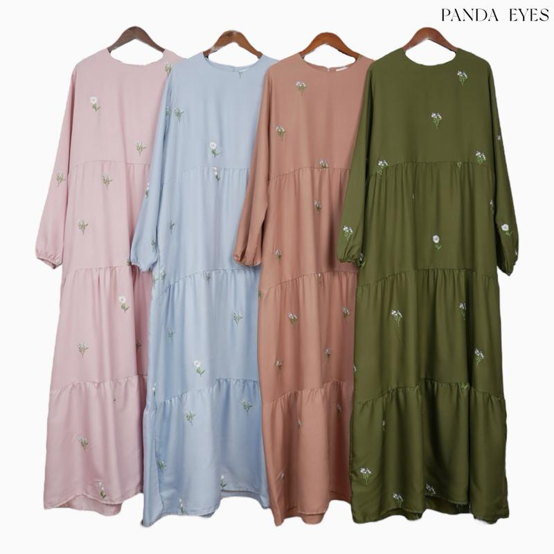 PANDAEYES BLOOM DRESS SULAM LAYER (CLO-CNZH86178LDR) - TikTok Shop Malaysia