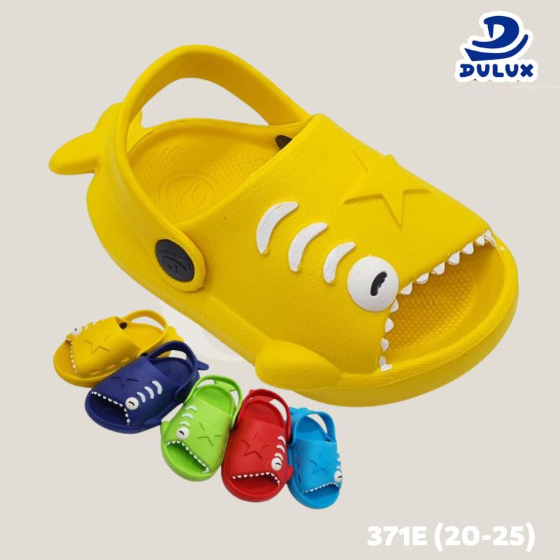 Dulux Kasut Kanak-Kanak Selipar Sandal Budak Lelaki Kartun Ikan ...