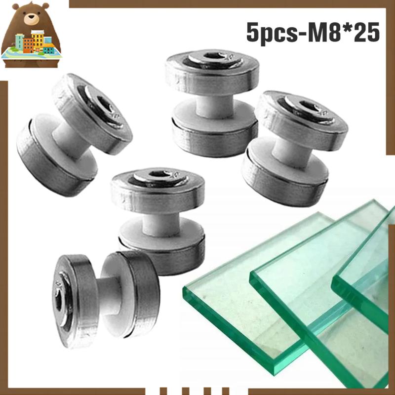 5pcs Baut Penjepit Kaca Tiang Railing Tangga Stainless 304 Kaca - Shop ...