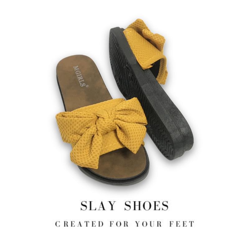 [READY STOCK] SLAY Kasut Wanita Women’s Shoes Open Toe Flat Sandals ...