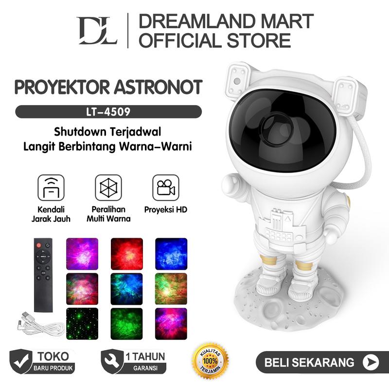 DL Galaxy Star Projector Night Light Astronot Starry Sky Lam - Shop ...
