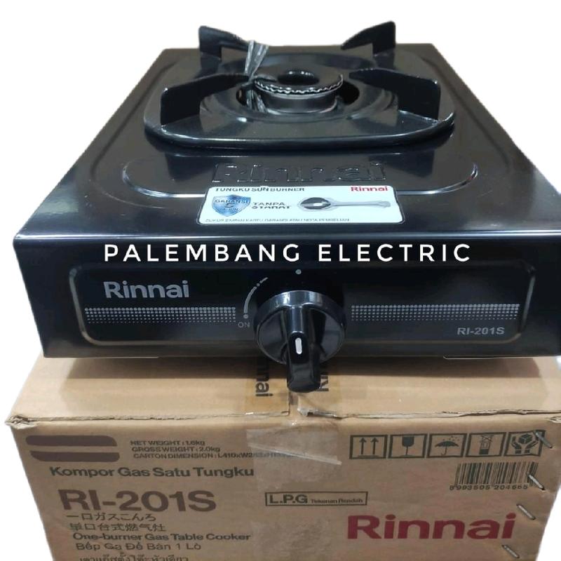 kompor gas 1 tungku Rinnai RI-201 S RI 201 S - Shop | Tokopedia