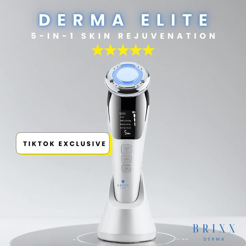 DERMA ELITE ULTIMATE 5-in-1 SKIN REJUVENATION LIGHT ION THERAPY ...