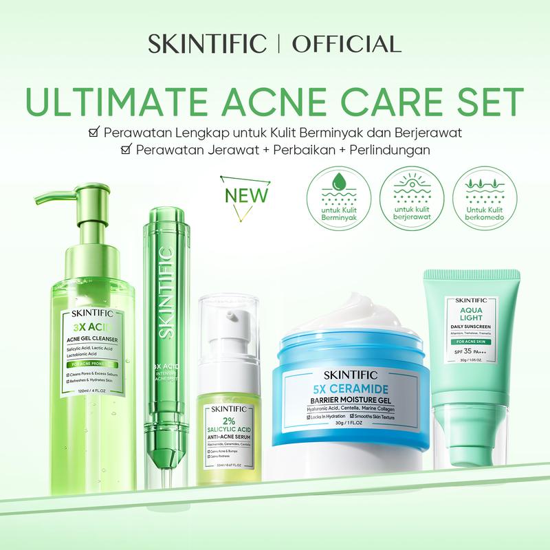 【NEW】SKINTIFIC -2pcs/3pcs/4pcs/5pcs Paket-Skincare Set | SKINTIFIC 3X ...