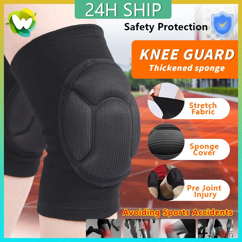 1 Pair Futsal Knee Guard with sponge kneepad Volleyball Football ...