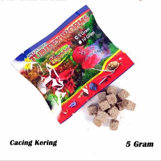 Cacing Kering Tubifex Worm Pakan Makanan Ikan Hias Sutra Sutera - Shop ...
