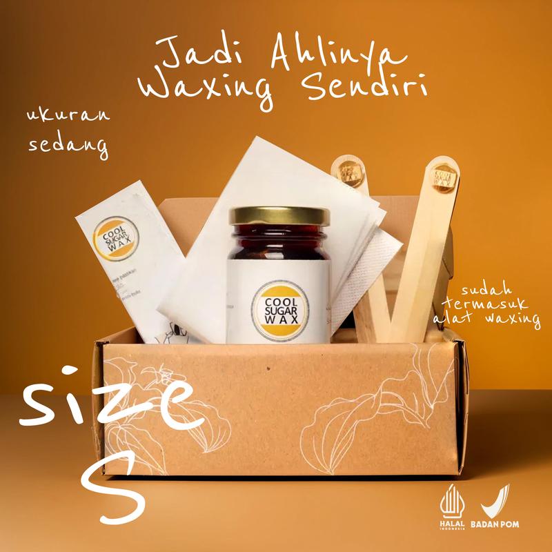 Coolsugar Wax Jar S | Sugar Wax Tanpa Pewarna, Parfum, dan Skincare ...