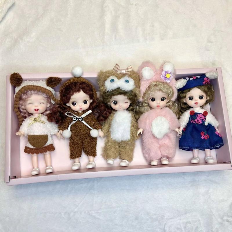 Anak Patung Barbie, Puteri, 17cm, 8 Mata, Set Hadiah untuk Kanak-kanak ...