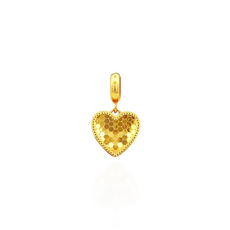 Haila Heart Pendant in 916 (22k) by Mistgold - TikTok Shop Singapore