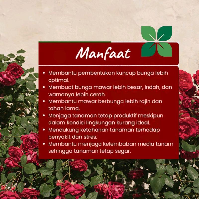 AGRO FARM_Repellent Spray pupuk Organik Cair Untuk Bunga Mawar 250 ml ...