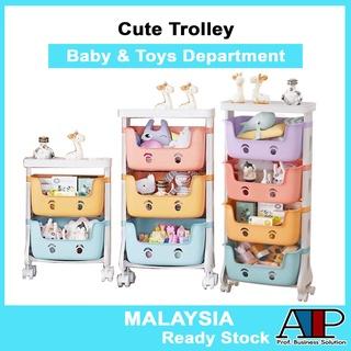 ATP 2/3/4 layers Children's Toy Organizer Small Storage Cart - TikTok ...