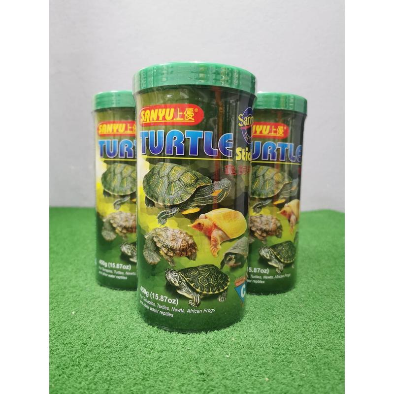 Sanyu Turtle Stick 450g. Tortoise Turtle Food. Makanan Kura-Kura ...