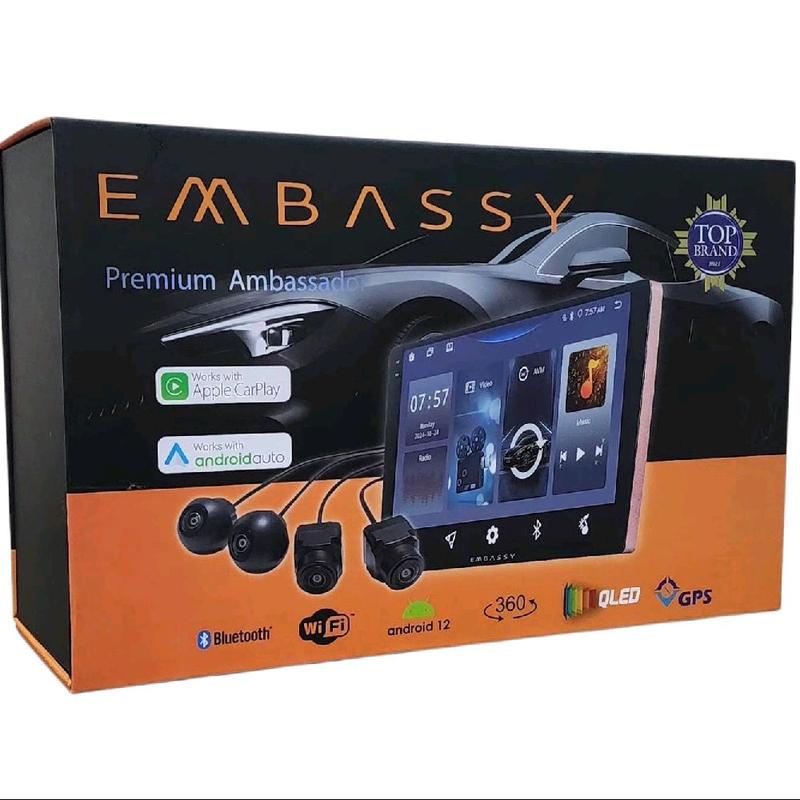 Android Embassy QLED Premium Ambassador Aries 9 Inch Ram 4/64 Free ...