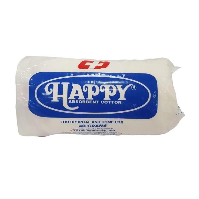 Happy Absorbent Cotton Rolls For Hospital And Home Use 40g - TikTok ...