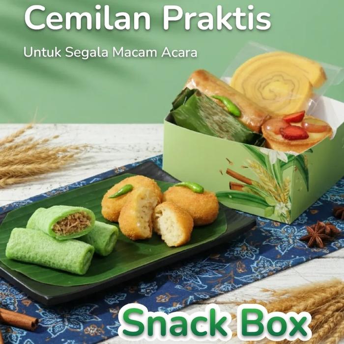Jual Snack Box / Kue Basah / Jajanan Pasar Premium (Asin / Manis) isi 2 ...