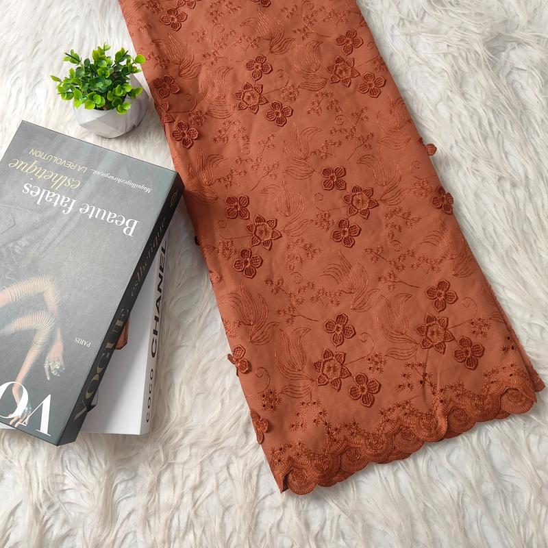 Kain Pasang Cotton 3D Embroidery Bidang 55 (4meter, 2meter) - TikTok ...