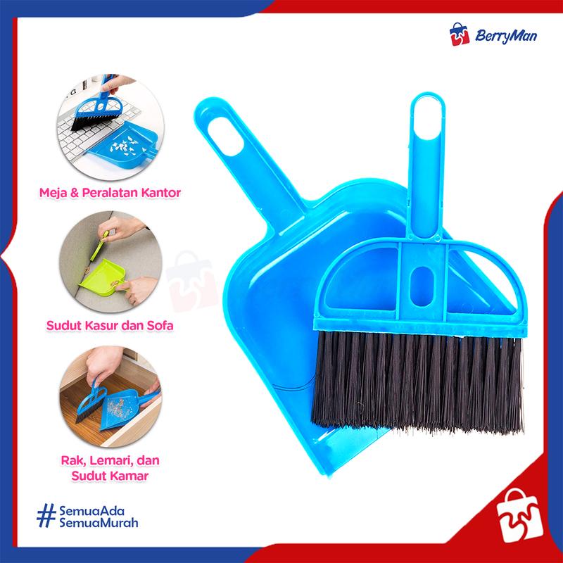 SAPU MINI Warna Warni Rumah Tangga - Mini Dustpan Set - Shop | Tokopedia