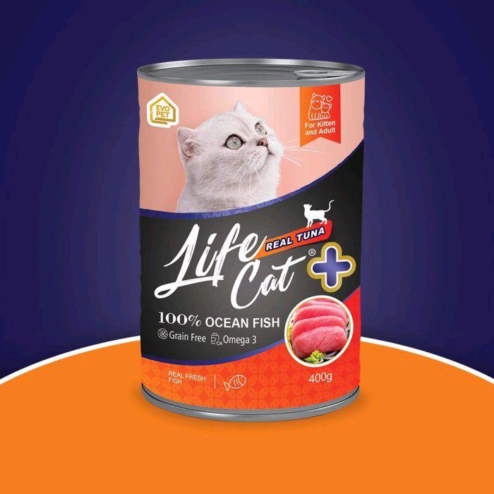 Life Cat Plus - Makanan Kucing Basah - Kitten & Adult - Shop | Tokopedia