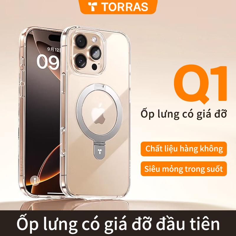 [TORRAS] Ốp lưng Q1, Ốp Lưng có giá đỡ, Siêu mỏng, Siêu nhẹ, - TikTok ...