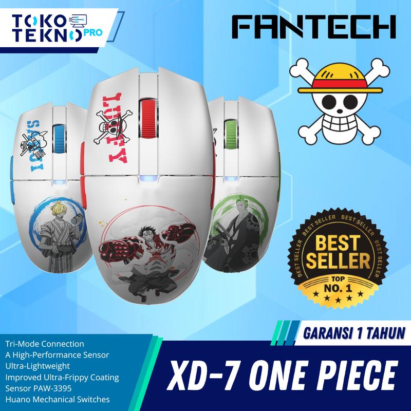 Fantech XD7 / XD-7 Aria Luffy / Sanji / Zoro One Piece Mous - Shop ...