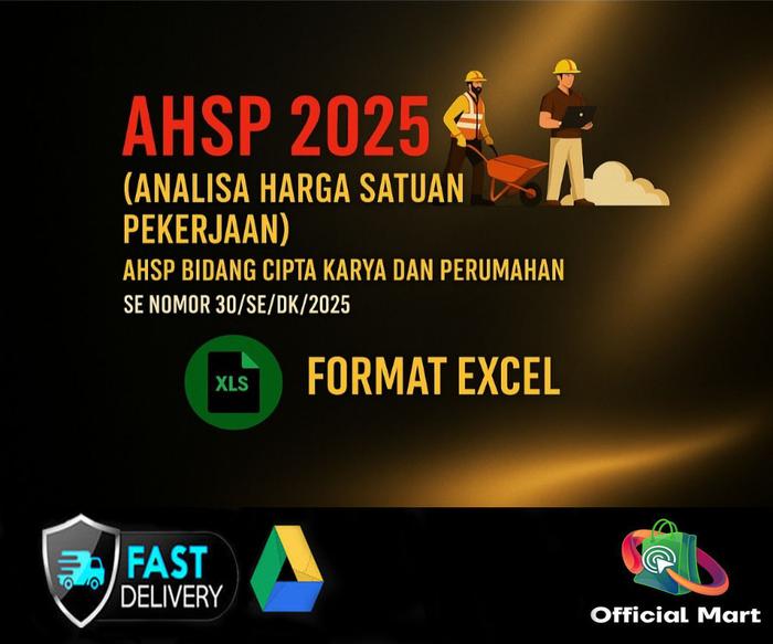 Jual AHSP 2025 Analisis Harga Satuan Pekerjaan Cipta Karya dan ...