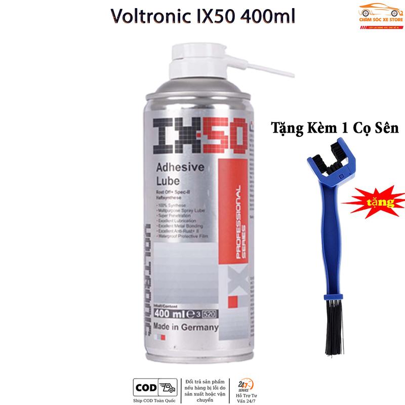 Chai Xịt Bôi Trơn Dưỡng Sên Voltronic IX50 400ML - Tặng 1 Cọ - TikTok ...