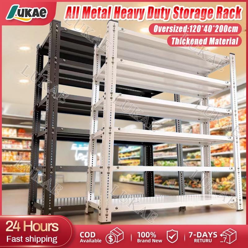 UPSEN 6 Layer Steel Rack Heavy Duty Rack Organizer Metal Rac - TikTok ...