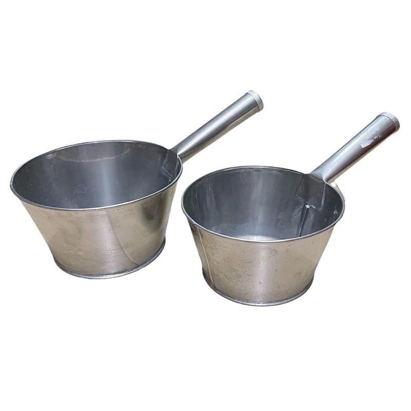 Stainless Steel Dipper Handmade Gayung Mandi Hot Water Ladl - TikTok ...
