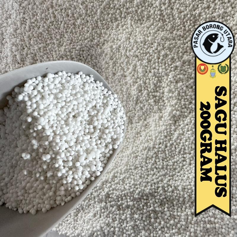 SAGU HALUS PUTIH 200 GRAM - TikTok Shop Malaysia