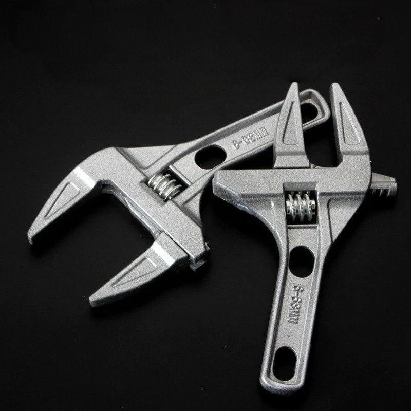 Arc Bathroom Wrench, Large Open,Detachable Plumbing Wrench,Screw ...