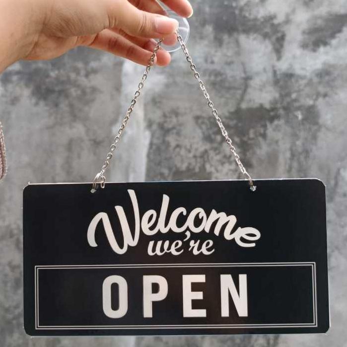 AKRILIK SIGN BUKA(OPEN)& TUTUP (CLOSED)_HARGA KHUSUS SPESIAL - Shop ...