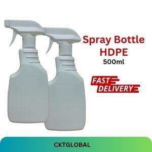 CKTGLOBAL Spray Bottle White HDPE 500ml | Botol Spray Putih HDPE ...
