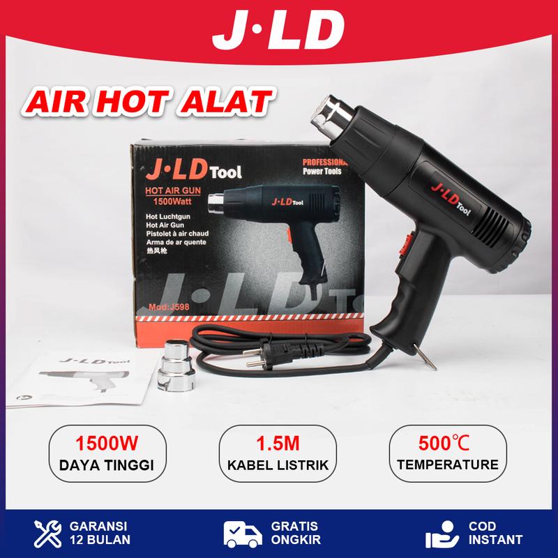 JLD Alat Pemanas Udara Panas 1500W Dryer Heat Solder Thermal untuk ...