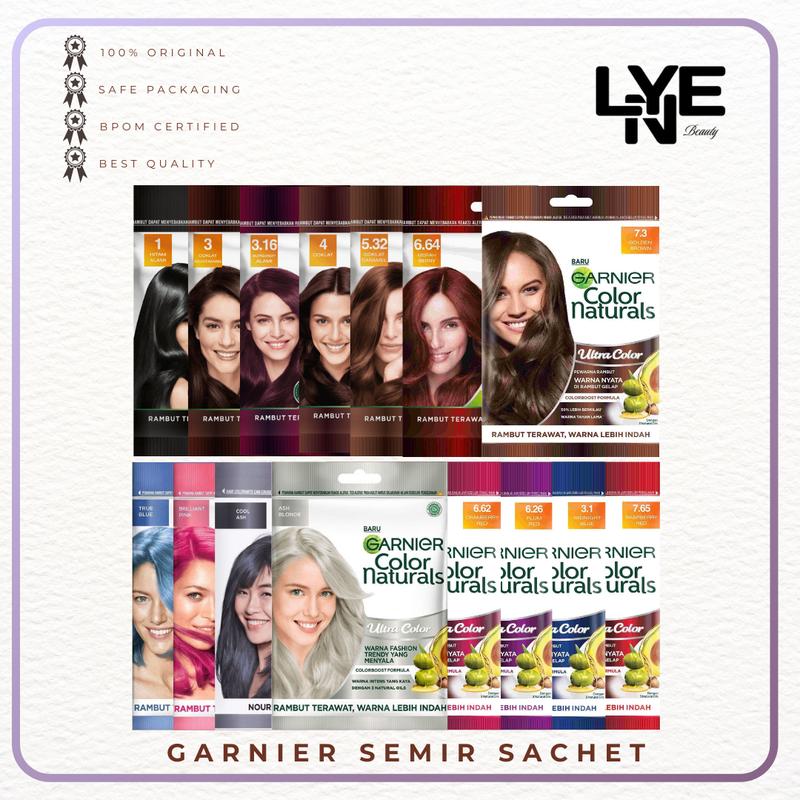 Garnier Color Sachet Semir Rambut / Garnier Semir Ash Blonde - Shop ...
