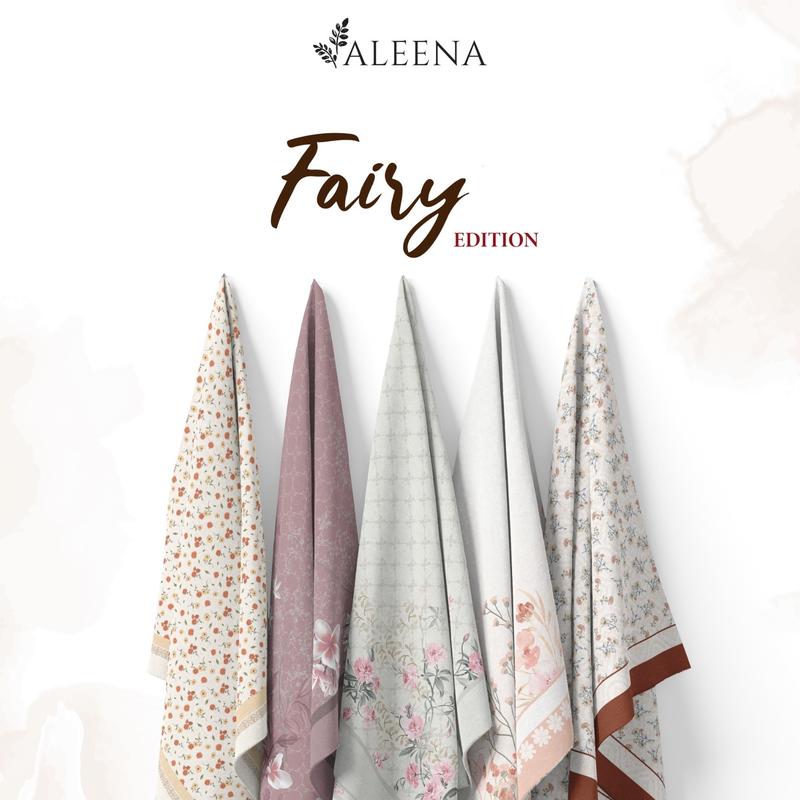 ALEENA DESIGN FAIRY SERIES HIJAB 2024 BAWAL PRINTED TUDUNG SQUARE ...