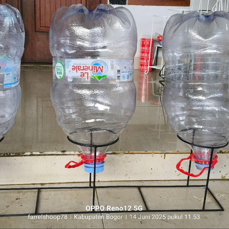 dudukan galon terbalik/tempat galon/aquarium galon/galon 3 susun - Shop ...