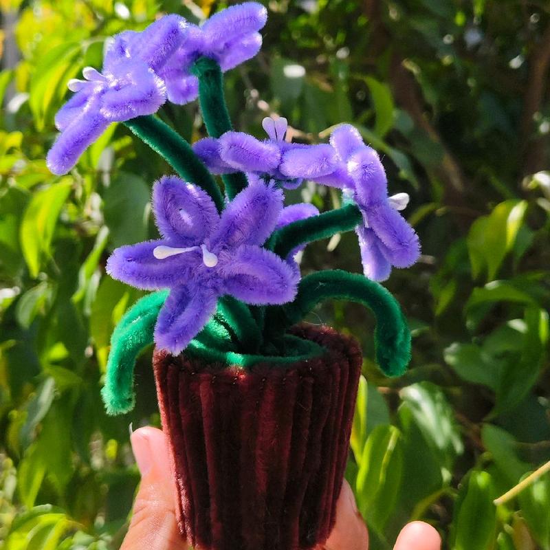 DIY MINI FUZZY FLOWER Pot Cuttiee GIFT IDEA - TikTok Shop Philippines