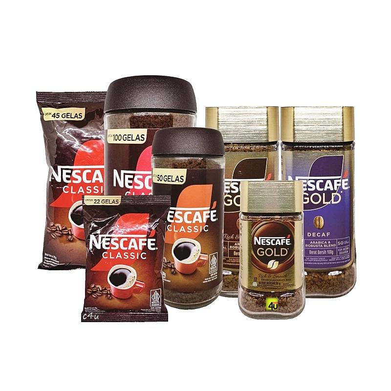 Nescafe - Kopi GOLD dan Classic - Shop | Tokopedia