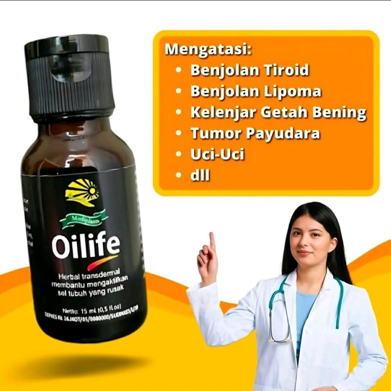 Minyak Oles Oilife Herbal Penghilang Benjolan Permanen Tanpa - Shop | Tokopedia