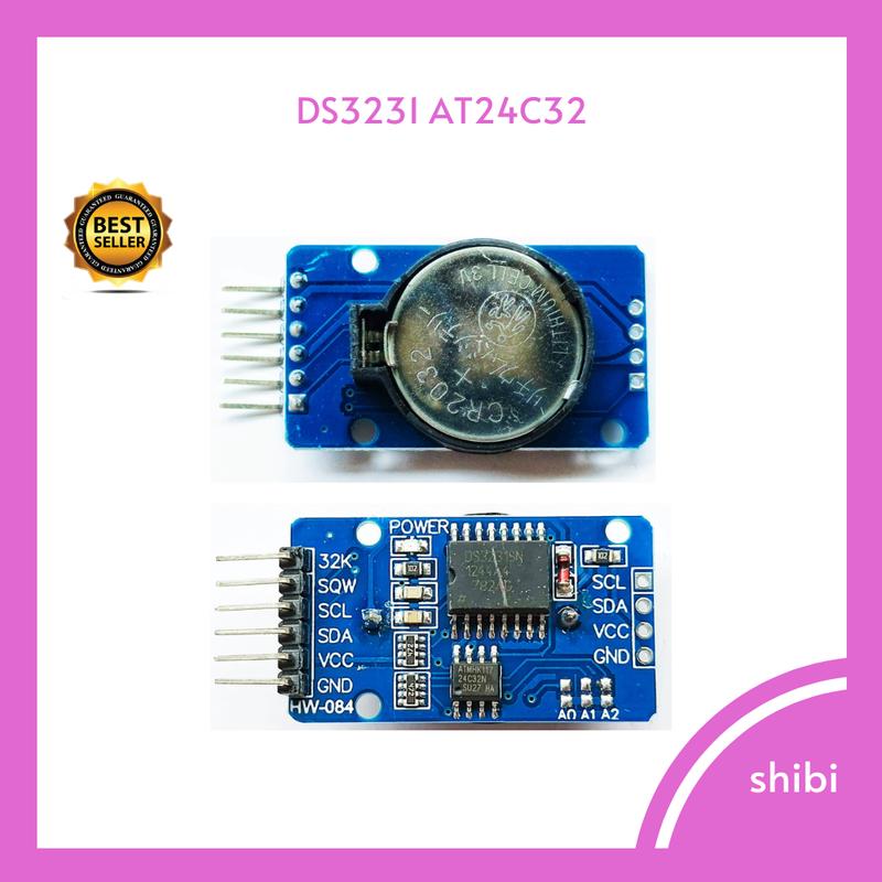 RTC DS3231 DS3231SN AT24C32 Real Time Clock for Arduino I2C dengan ...