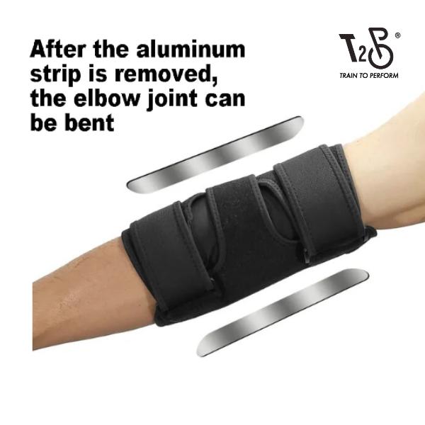 T2P Elbow Brace Breathable Elbow Brace Night Elbow Fixation Splint ...