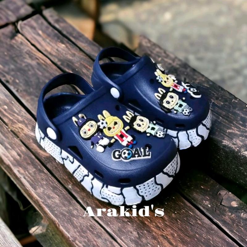 sendal baim anak laki laki casual Eva Rubber Ringan motip labubu - Shop ...