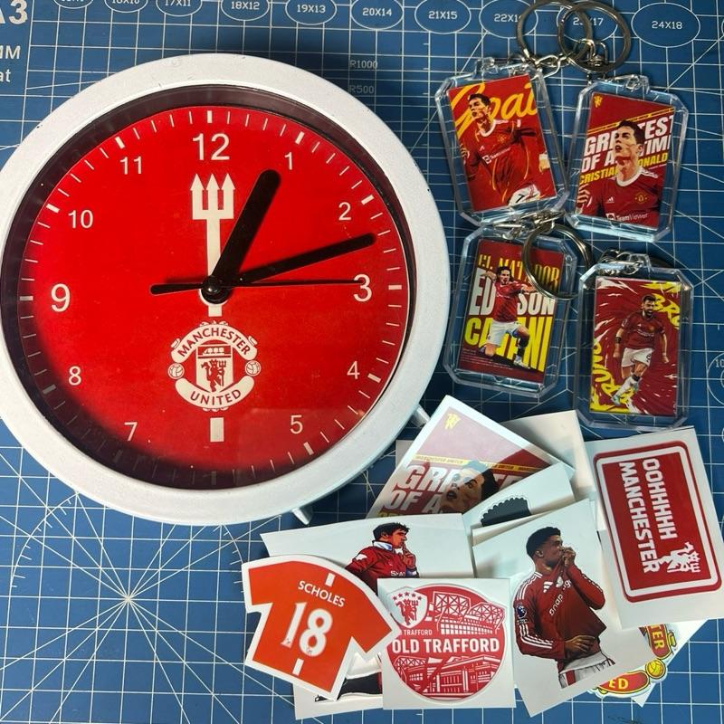 Paket Sticker Vinyl 20 Pcs + Jam dinding + 2 gantungan Kunci - Shop ...
